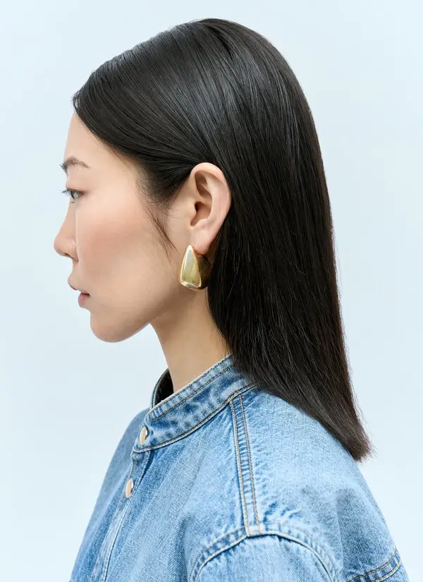 Bottega Veneta Fin Earrings
