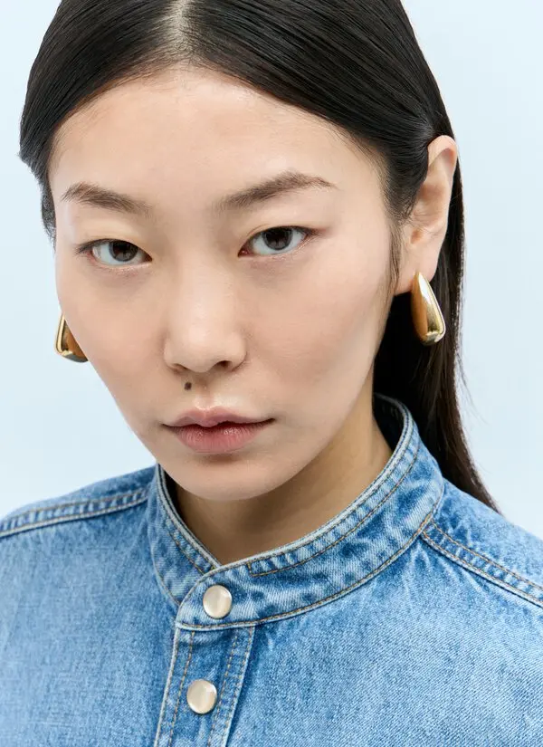 Bottega Veneta Fin Earrings
