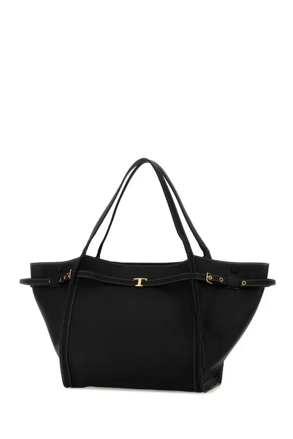 TOD'S Leather Tim Shopping Bag