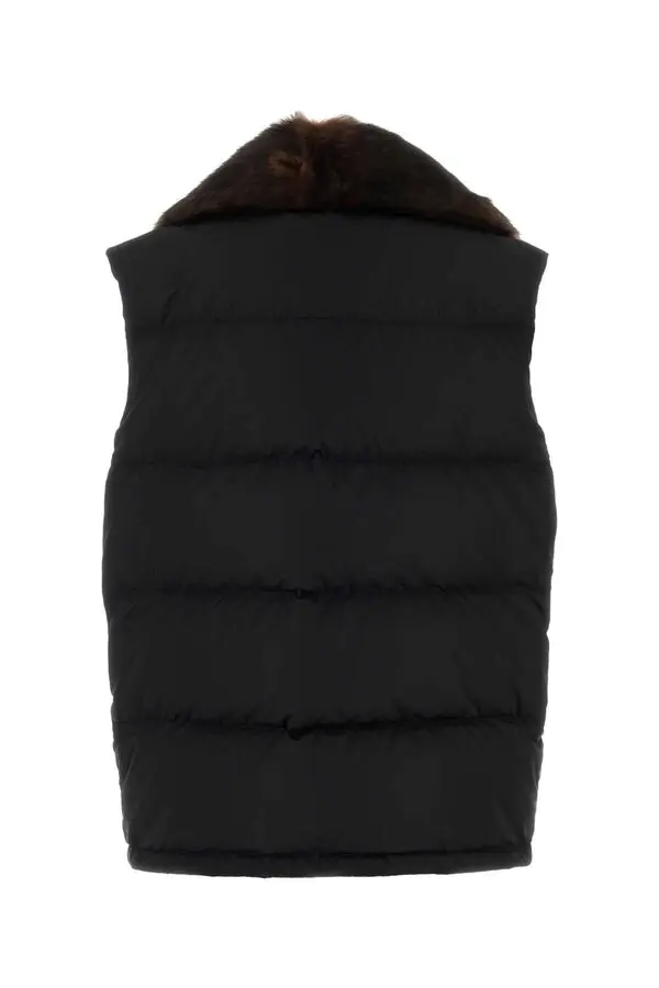 Prada Re-nylon Sleeveless Down Jacket