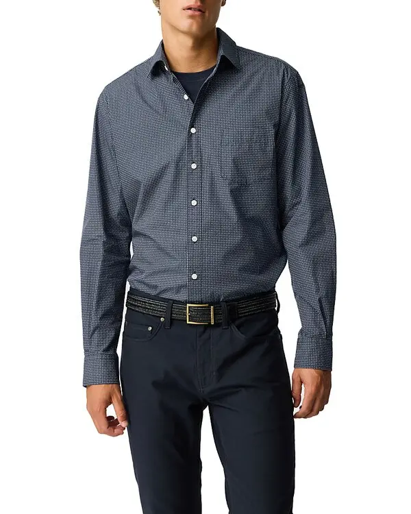 Rodd & Gunn Masson Creek Printed Long Sleeve Shirt