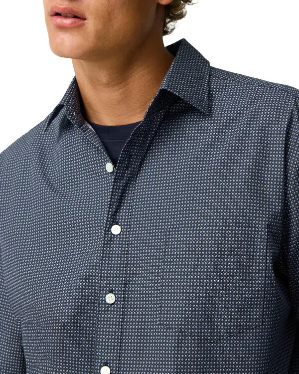 Rodd & Gunn Masson Creek Printed Long Sleeve Shirt