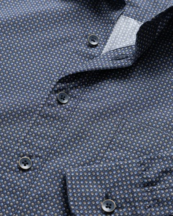 Rodd & Gunn Masson Creek Printed Long Sleeve Shirt