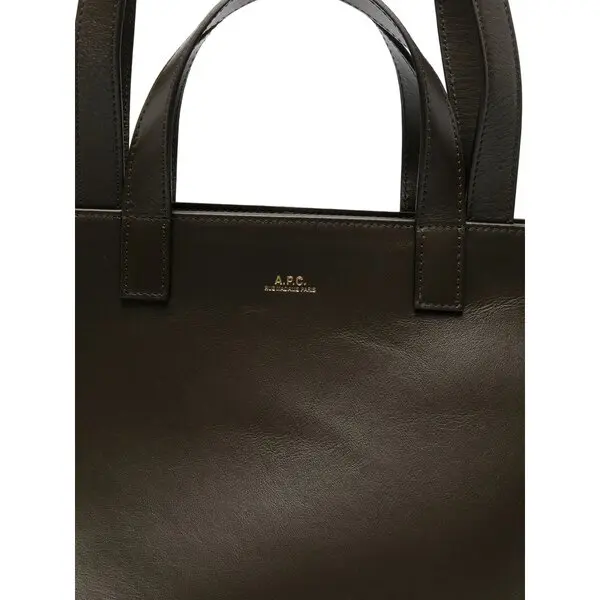 A.p.c. Leather Tote Bag