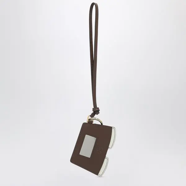 Miu Miu Leather Mini Skirt Shaped Trick Keyring