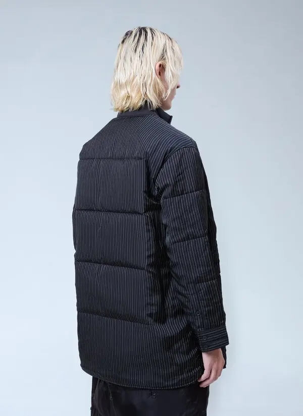 Yohji Yamamoto Padded Striped Jacket