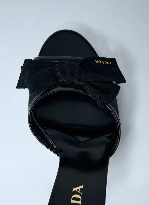 Prada Mesh Heeled Mules