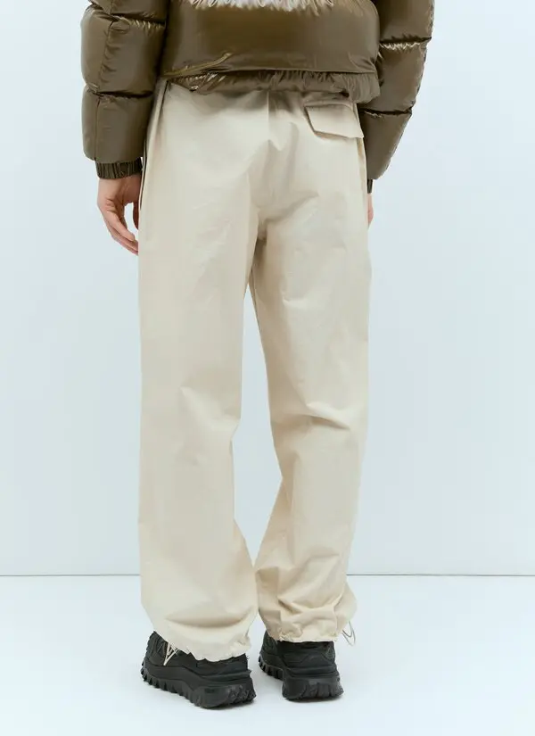 Moncler Drawstring Poplin Pants