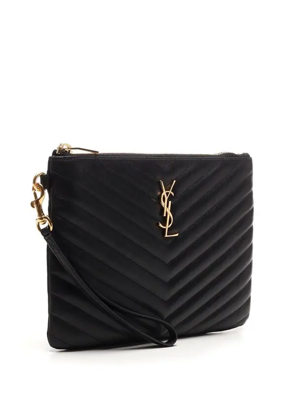 Saint Laurent Monogram Pouch