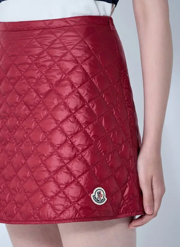 Moncler Quilted Mini Skirt