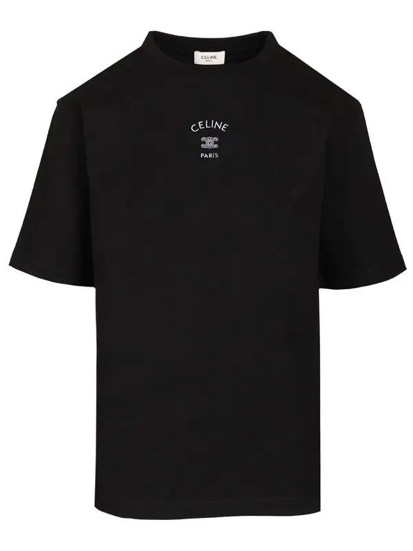 Celine Cotton Jersey T-shirt
