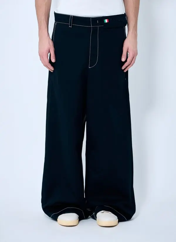 Moncler 8 Palm Angels Wide-leg Pants