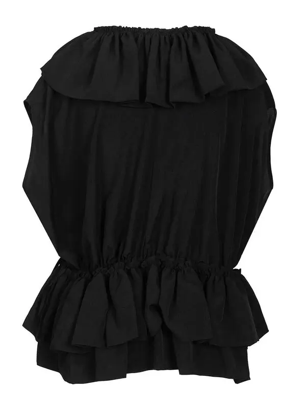 Dries Van Noten Jersey Top With Belt