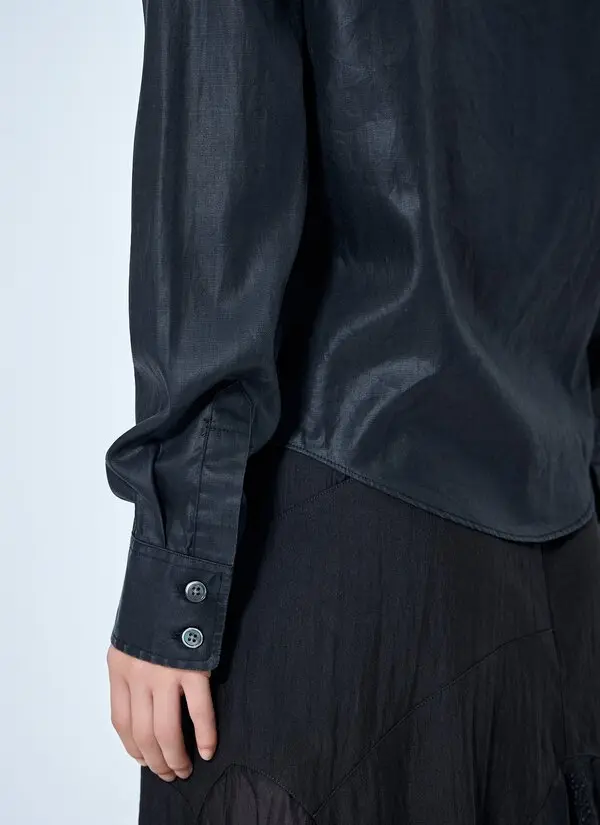 Our Legacy Slim Zip Shirt