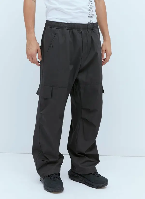 Moncler Logo Patch Cargo Pants