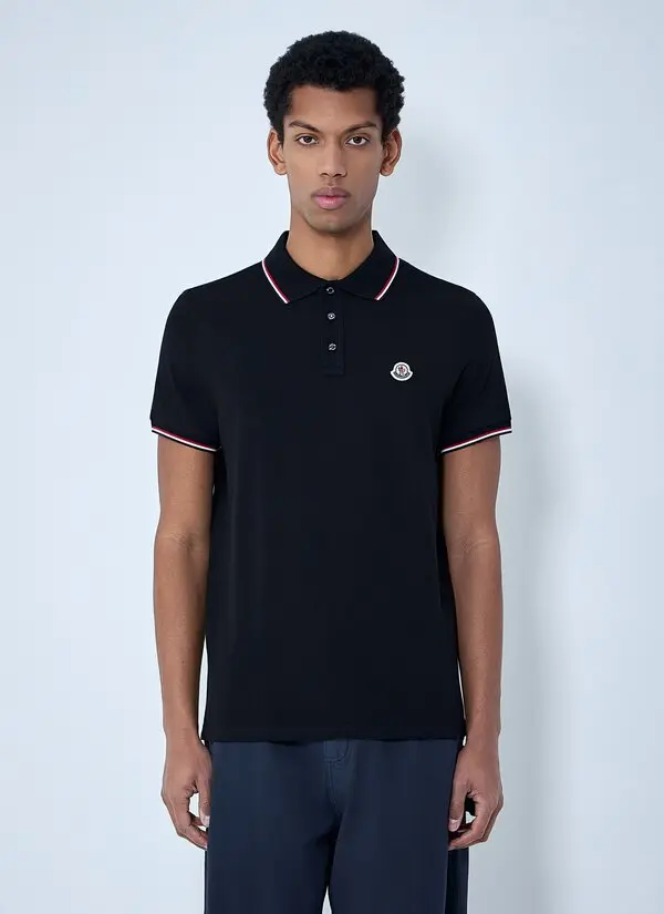Moncler Logo Patch Polo Shirt