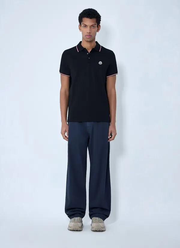 Moncler Logo Patch Polo Shirt