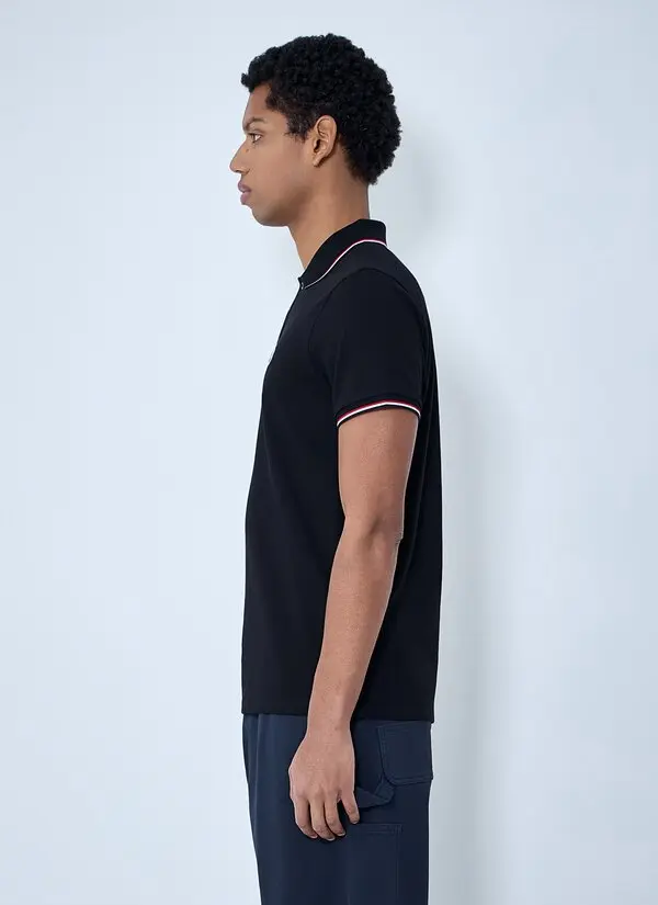 Moncler Logo Patch Polo Shirt