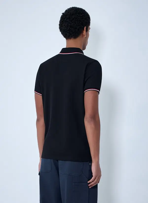 Moncler Logo Patch Polo Shirt