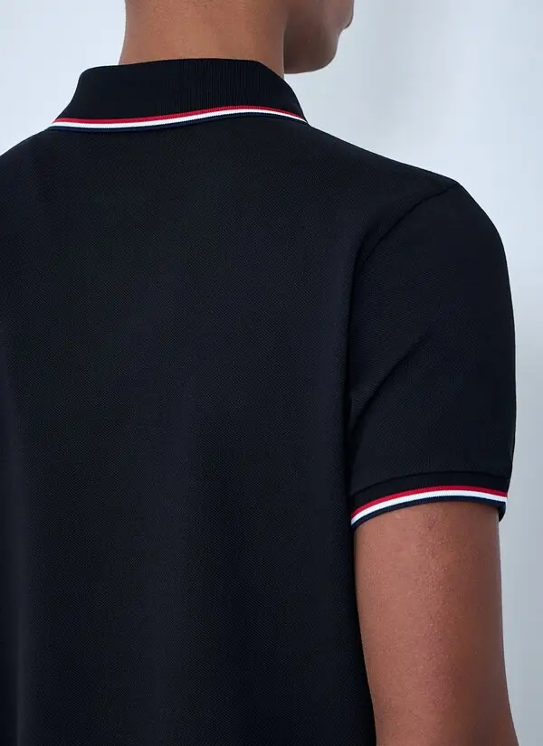 Moncler Logo Patch Polo Shirt
