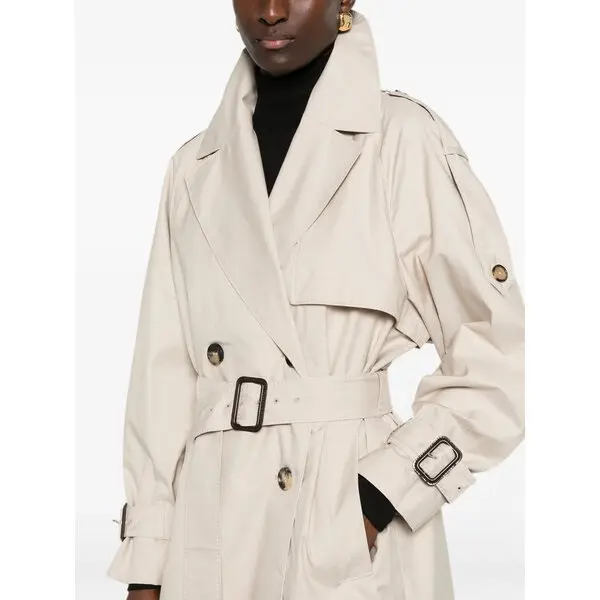 Max Mara Cotton-blend Trench Coat