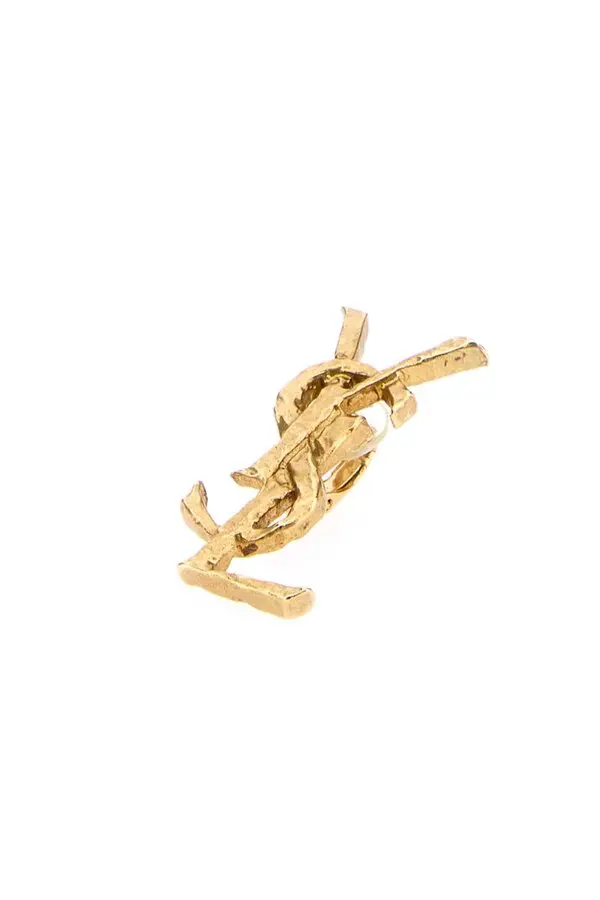 Saint Laurent Metal Cassandre Earring