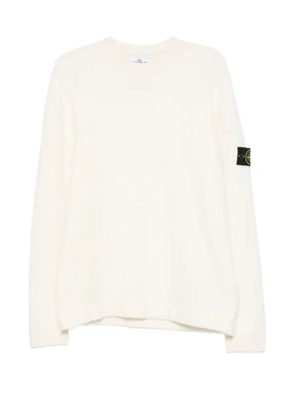 Stone Island Wool Blend Crewneck Sweater