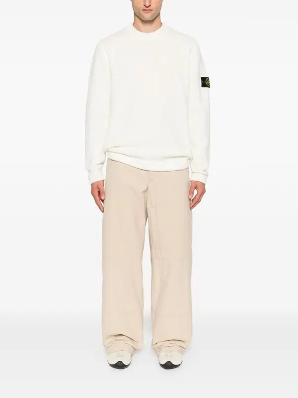 Stone Island Wool Blend Crewneck Sweater