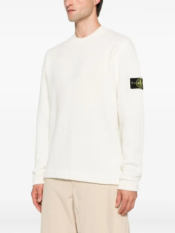 Stone Island Wool Blend Crewneck Sweater