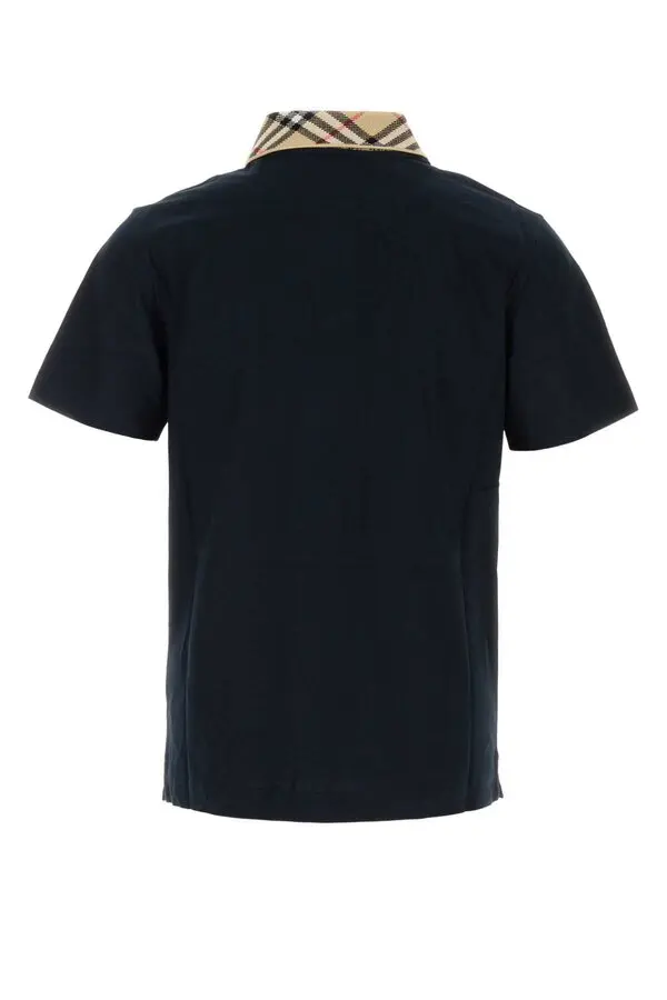 Burberry Slate Piquet Polo Shirt