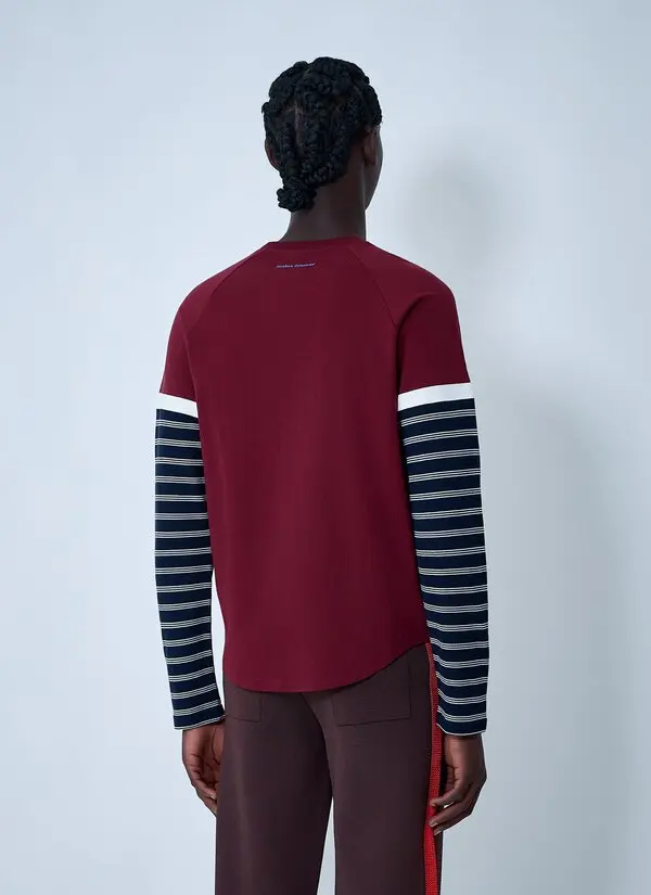 WALES BONNER Logo Motif T-shirt