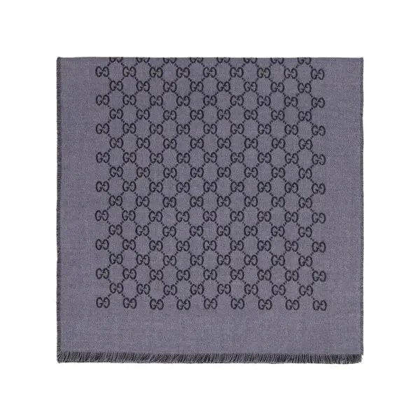 Gucci Grey Scarves