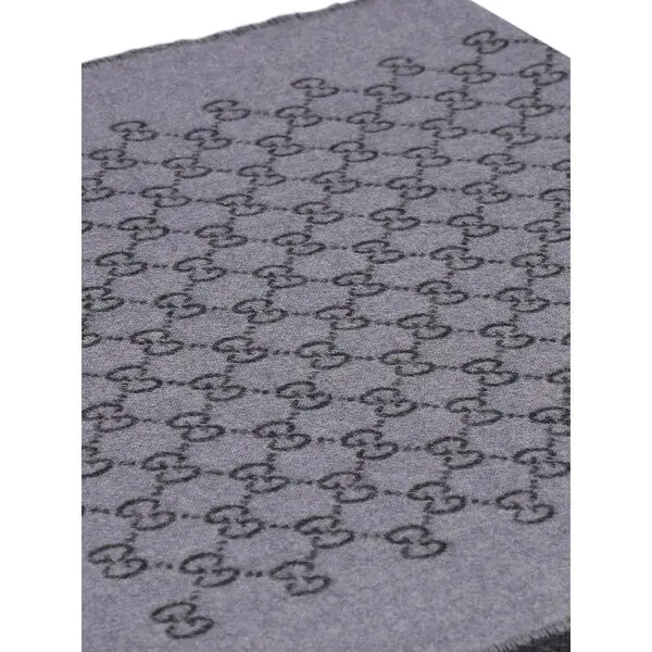 Gucci Grey Scarves