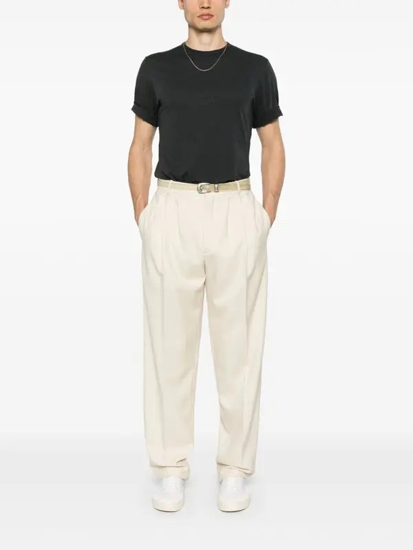 Saint Laurent Logo Cotton T-shirt
