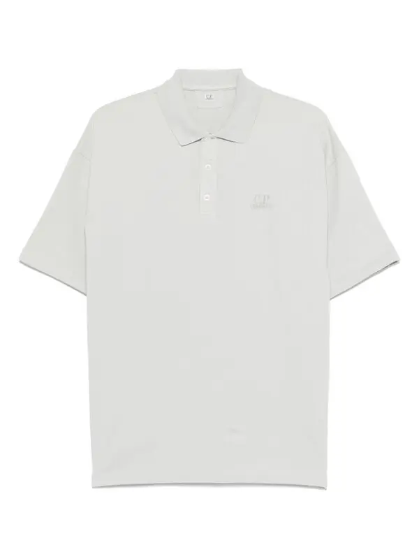 C.P. COMPANY Logo Cotton Polo Shirt
