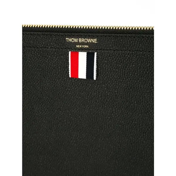 Thom Browne Leather Clutch Bag