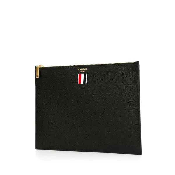 Thom Browne Leather Clutch Bag