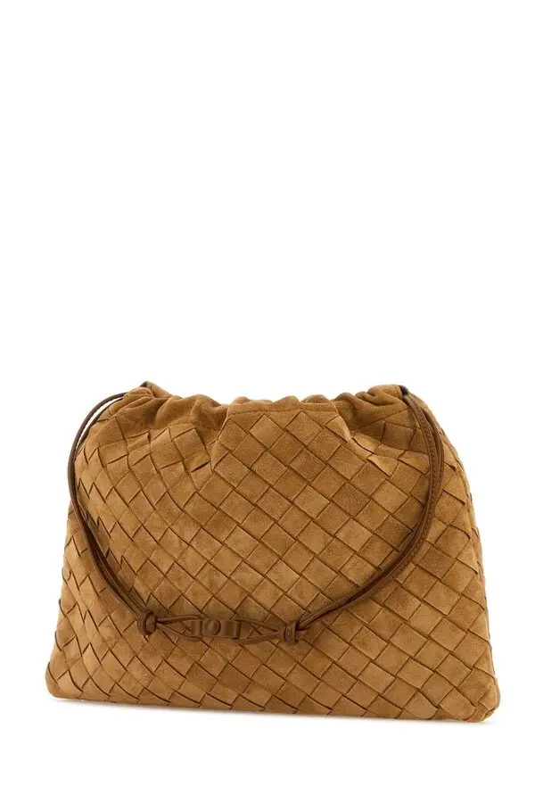 Bottega Veneta Suede Medium Clutch