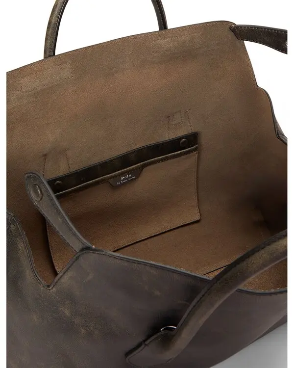 Polo Ralph Lauren Bellport Leather Satchel