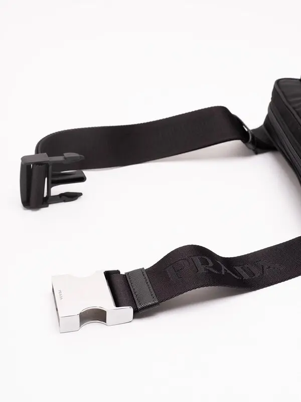 Prada Re-nylon And Saffiano Leather Belt Bag