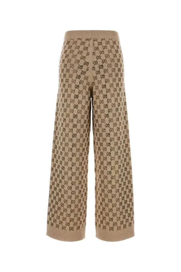 Gucci Embellished Wool Blend Joggers