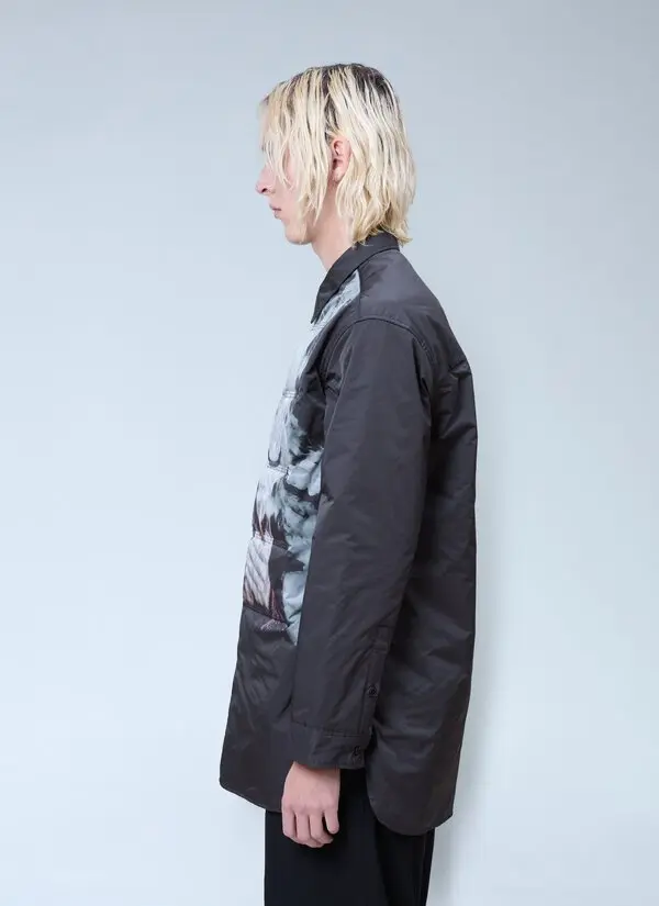 Yohji Yamamoto Printed Padded Shirt