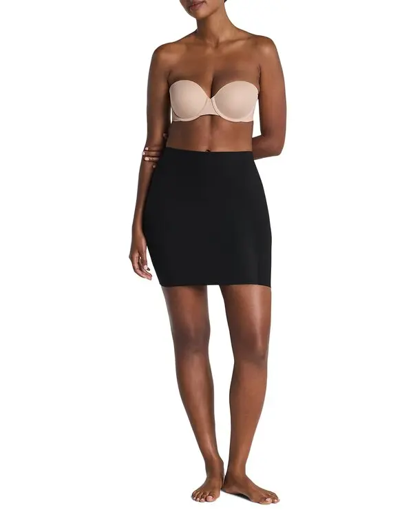 Spanx Shape Suit Your Fancy Half Slip - Very Black
