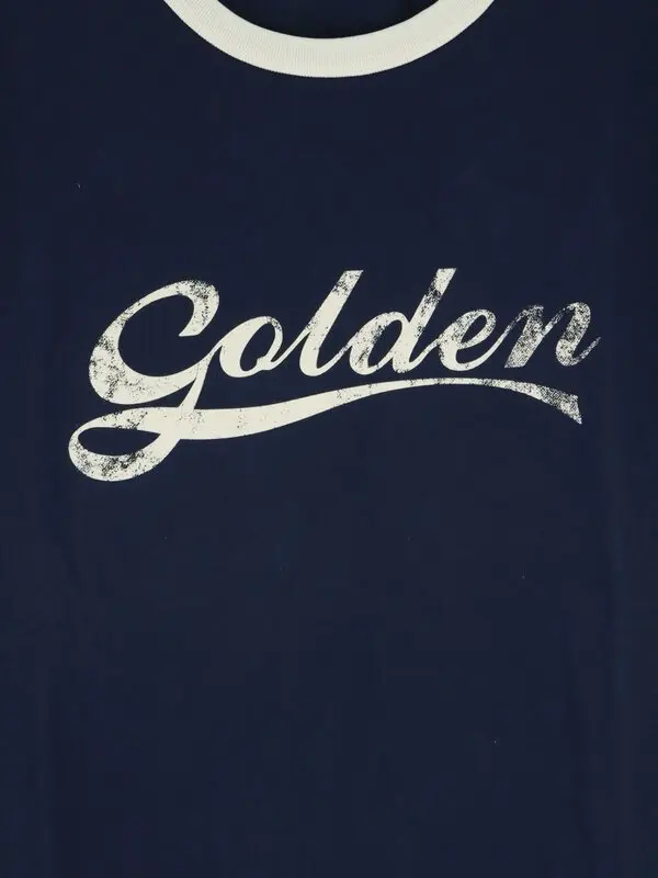 GOLDEN GOOSE Logo Cotton T-shirt