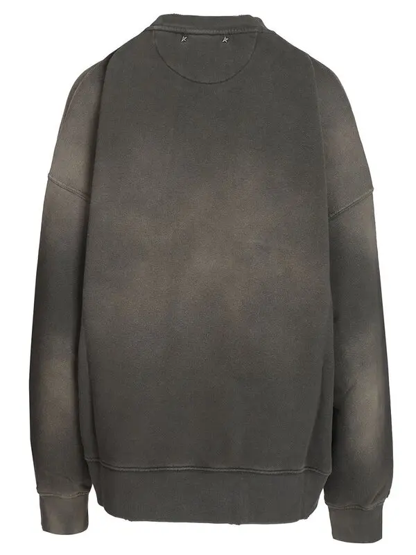 GOLDEN GOOSE Star Print Cotton Sweatshirt