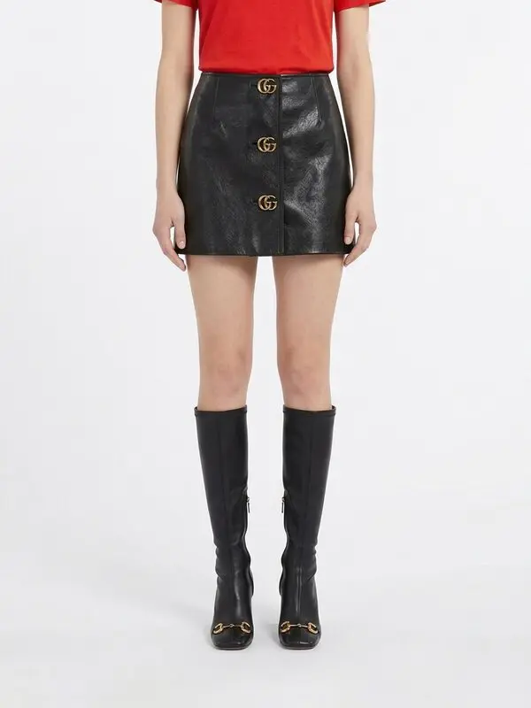 Gucci Calf Skin Skirt