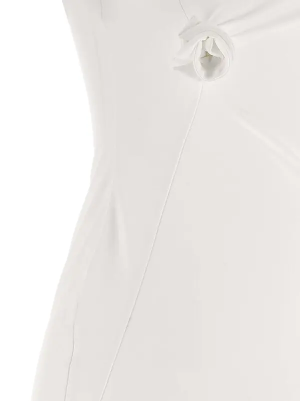 Coperni Asymmetric Flower' Dress