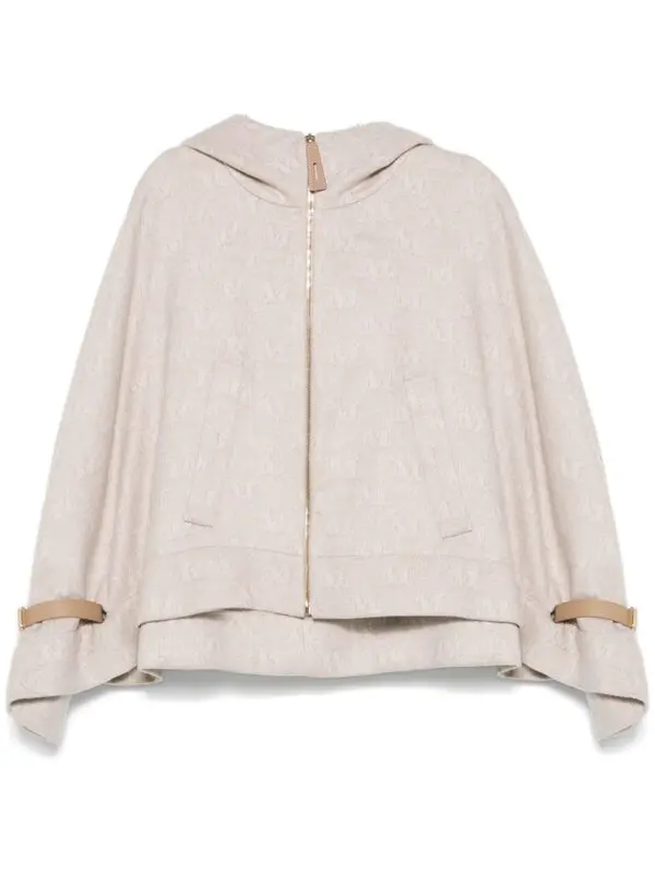 Max Mara Wool Hooded Cape