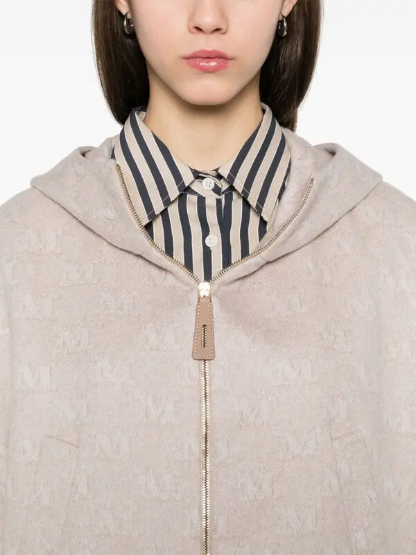 Max Mara Wool Hooded Cape