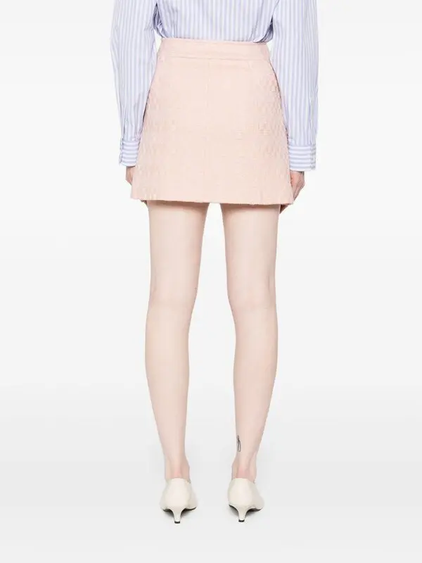 Celine Wool Mini Skirt